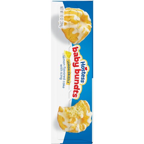 Baby Bundts Lemon Drizzle