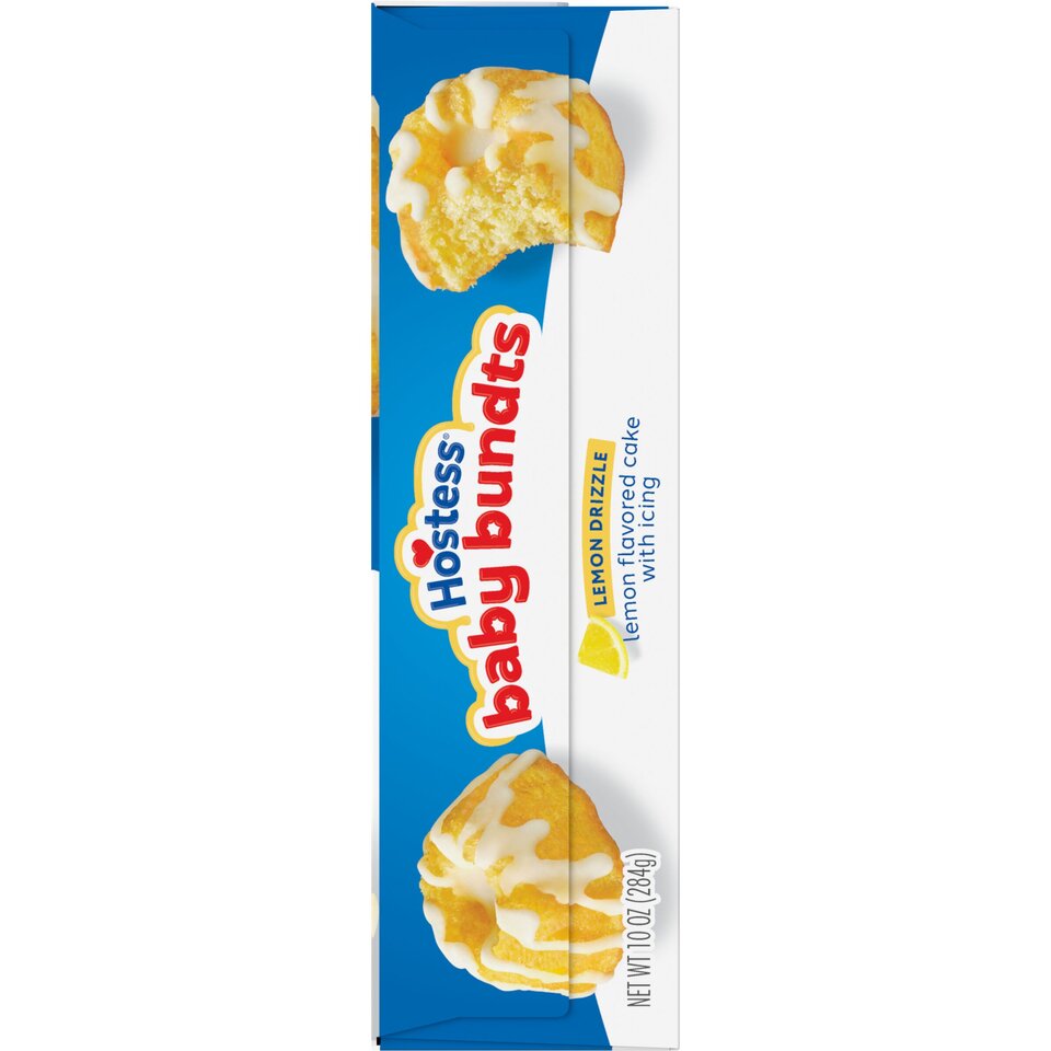 Baby Bundts Lemon Drizzle