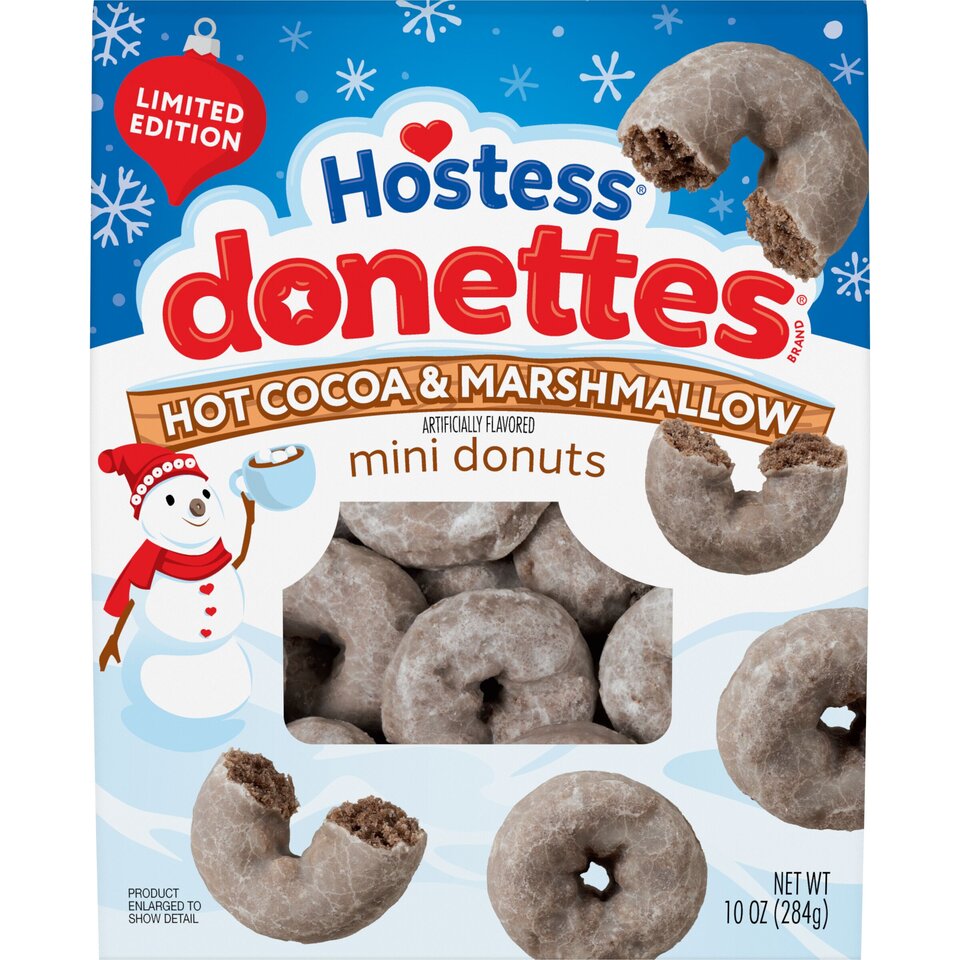 Donettes® Hot Cocoa & Marshmallow Mini Donuts