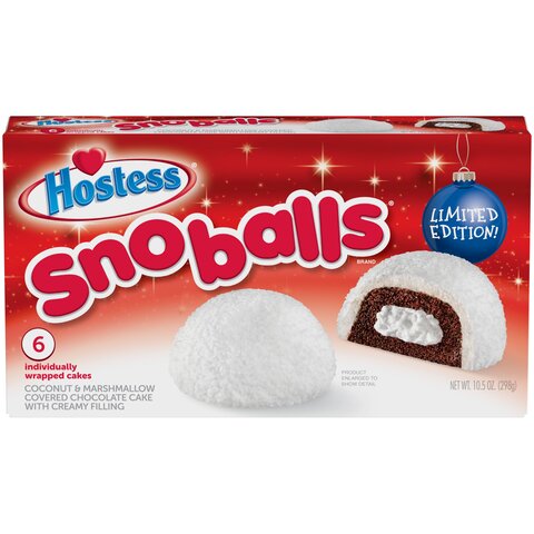 Snoballs® Snack Cakes, Limited Edition