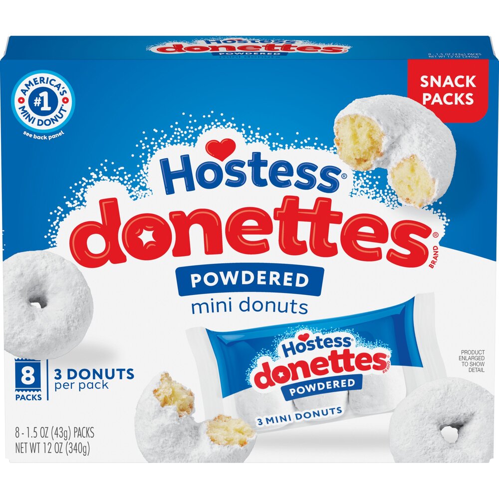 Donettes® Powdered On the Go Packs