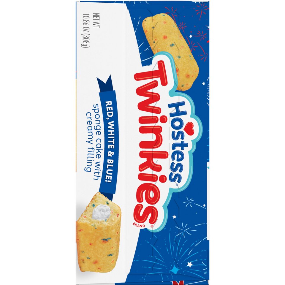 Red, White & Blue! Twinkies® Snack Cakes