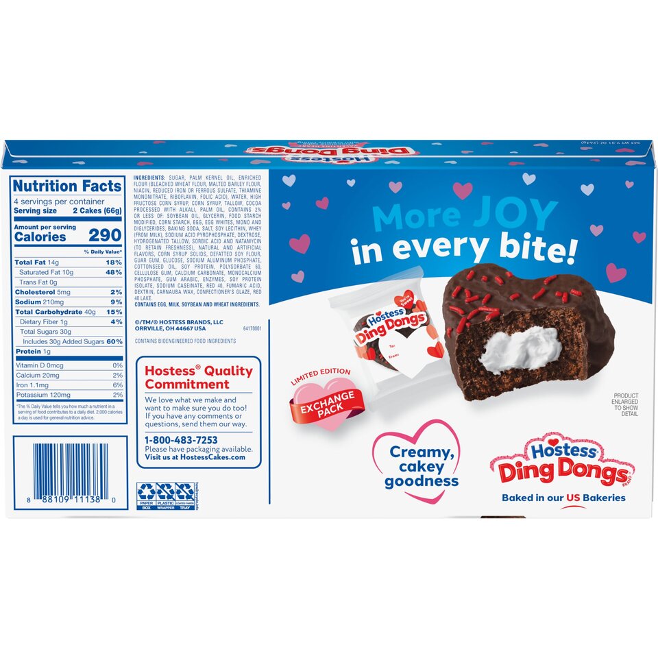 Heart Shaped Ding Dongs®